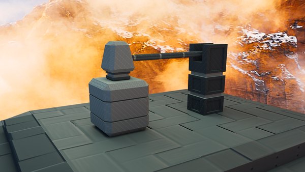 Free Animated Hammer For Games 3D - TurboSquid 1833442