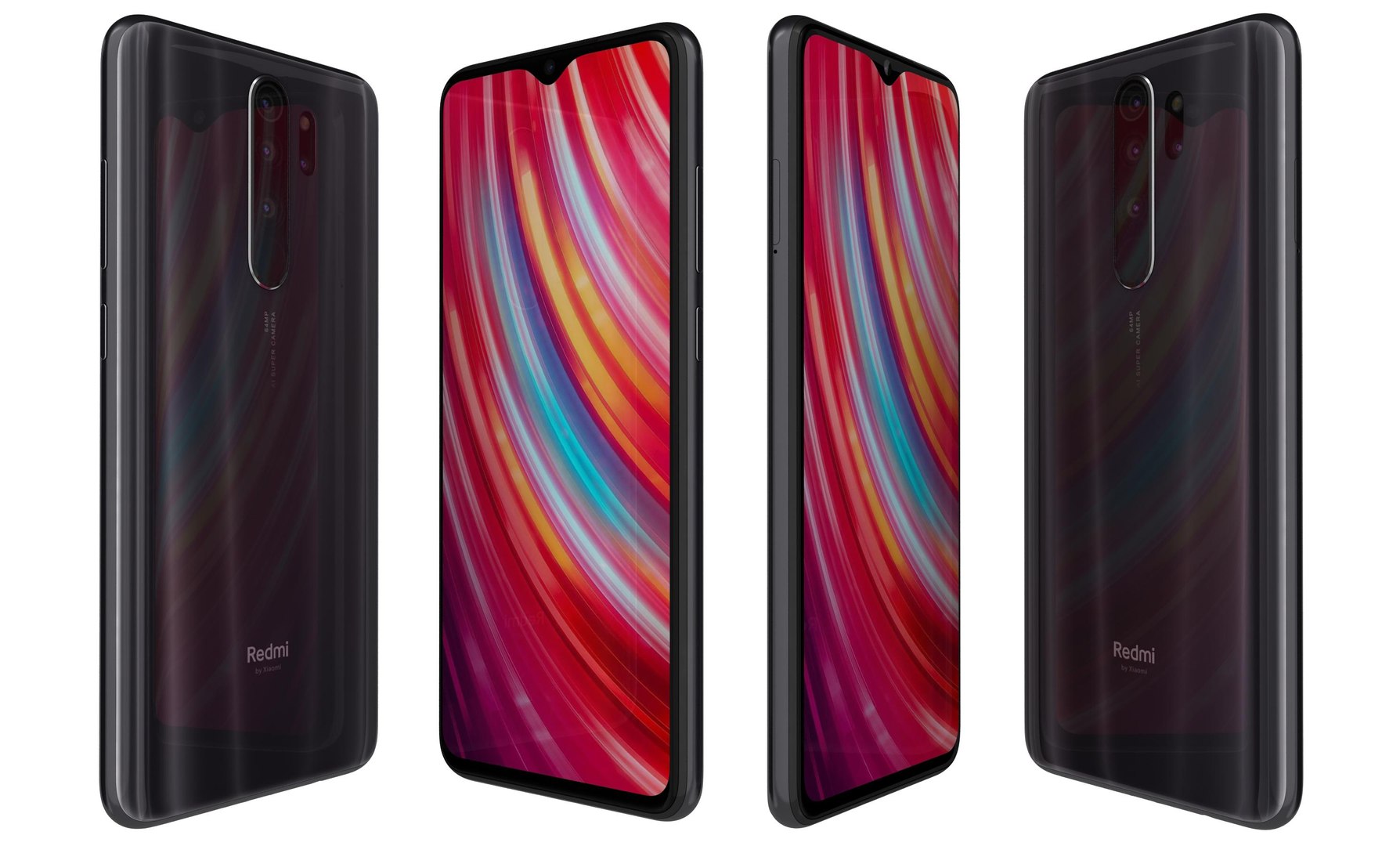 3D Xiaomi Redmi Note 8 Model - TurboSquid 1479304