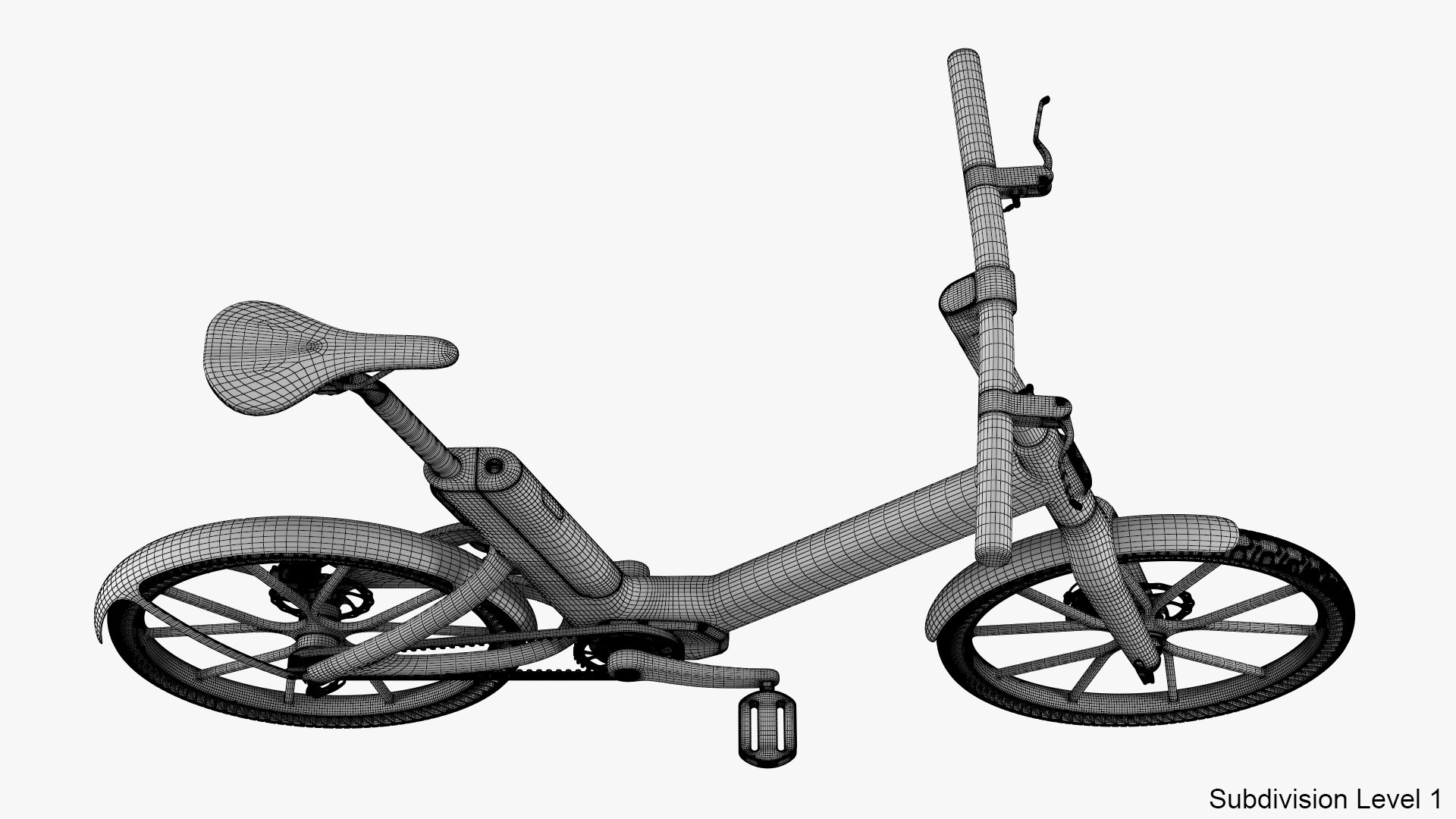 3D model Electric bike 9 - TurboSquid 1960414