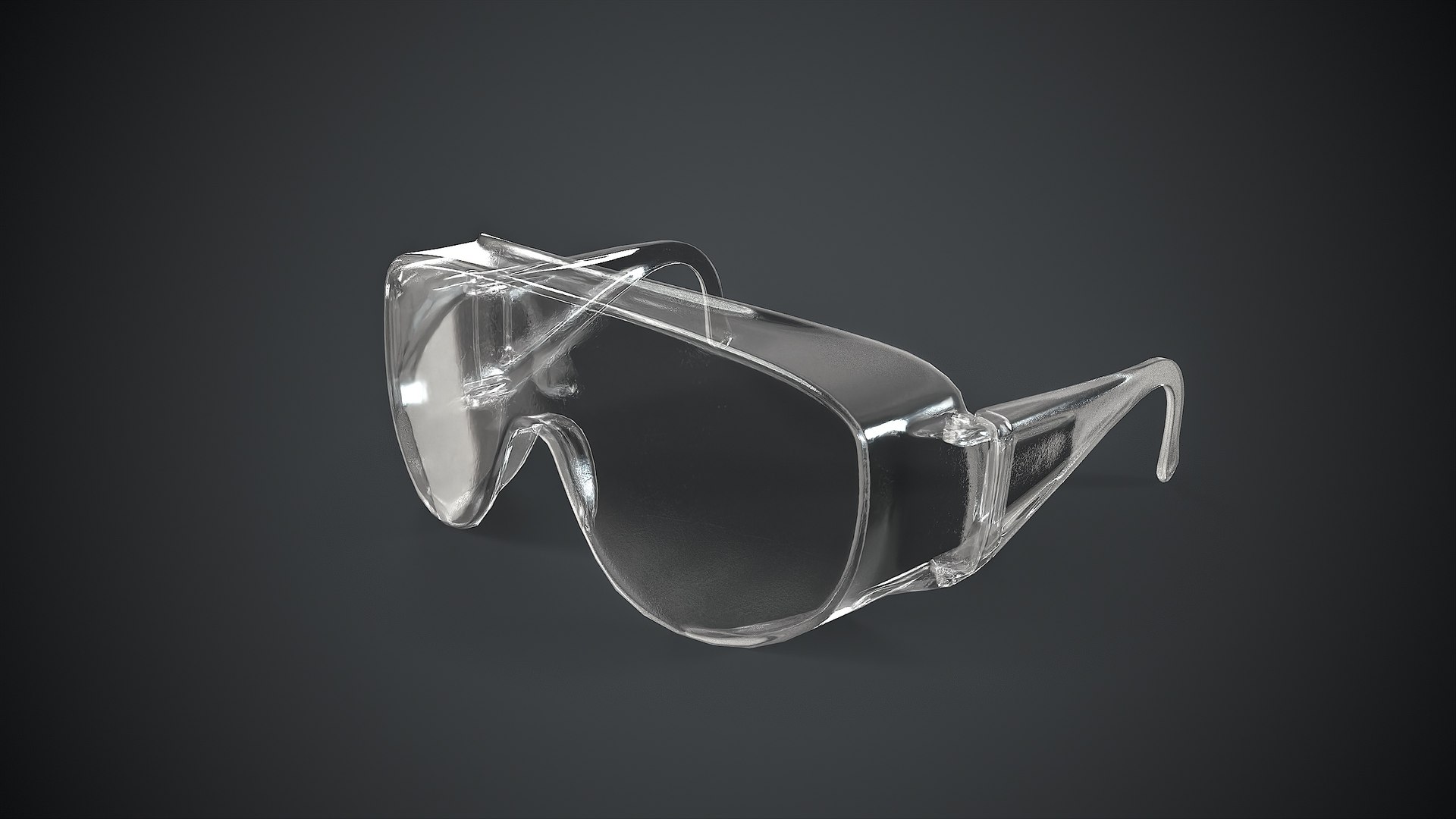 Safety Goggles 3D Model - TurboSquid 2240291
