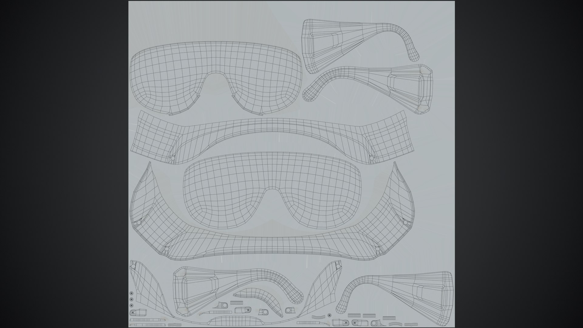 Safety Goggles 3D Model - TurboSquid 2240291