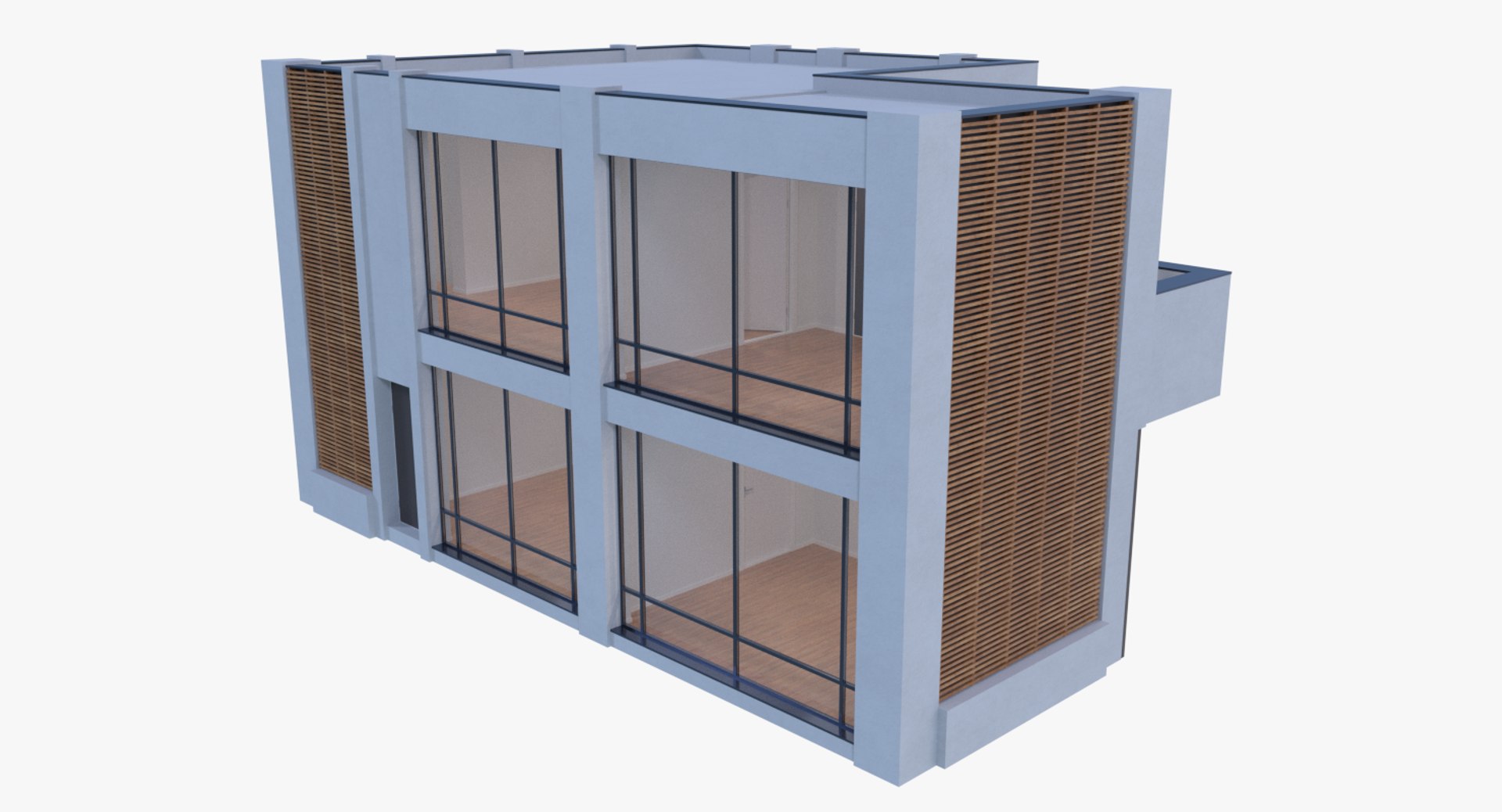 obj modern house interior