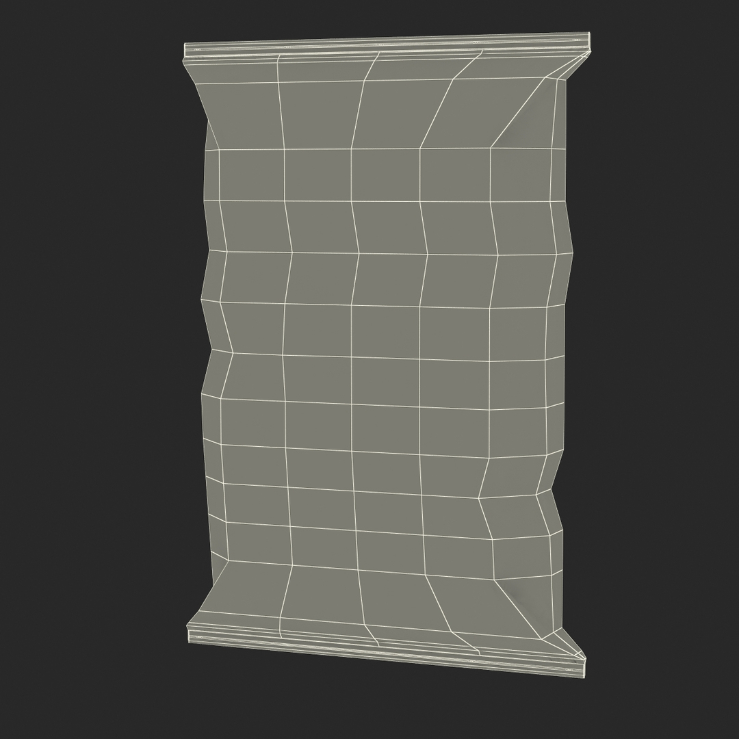 3d Cement Bag 2 Model