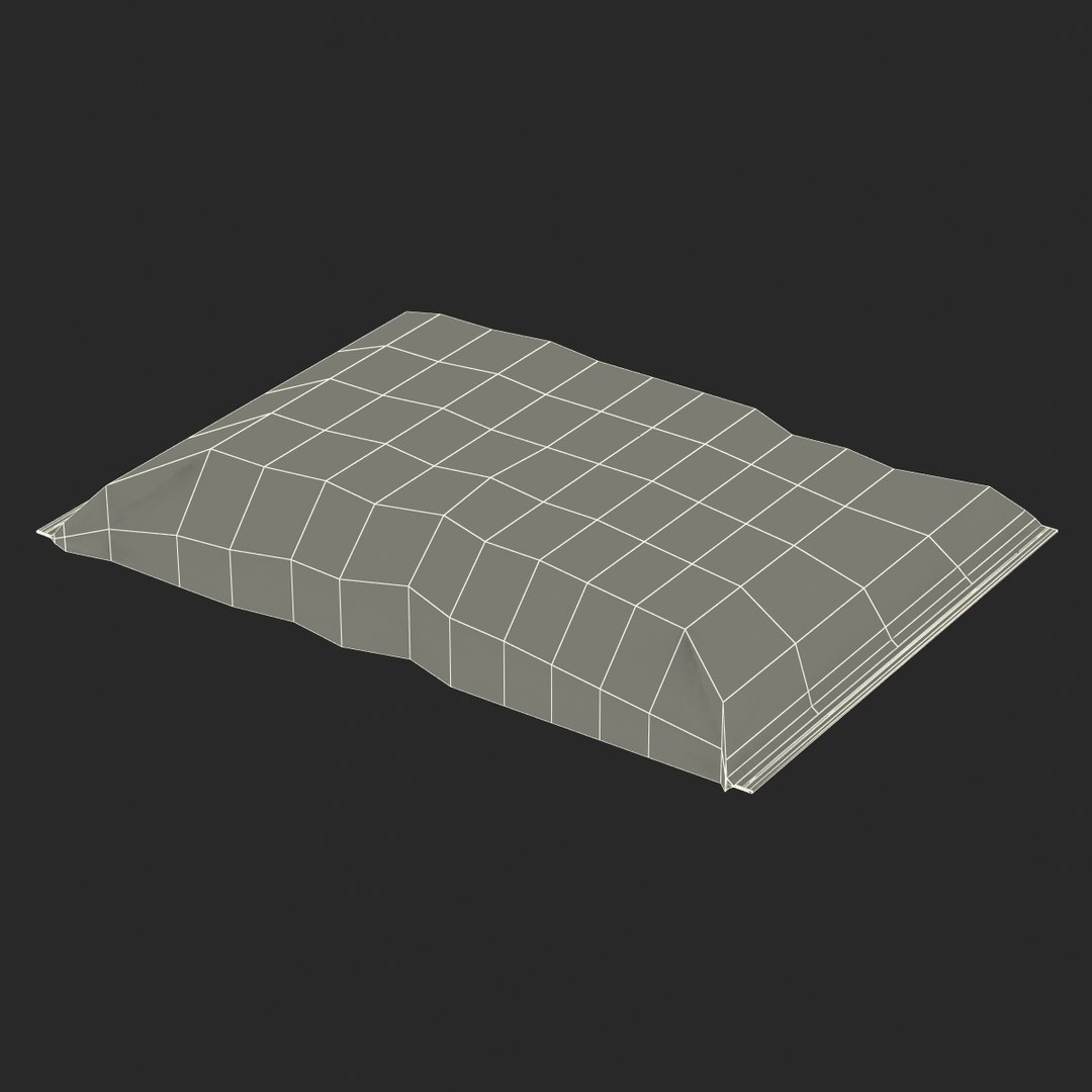 3d Cement Bag 2 Model