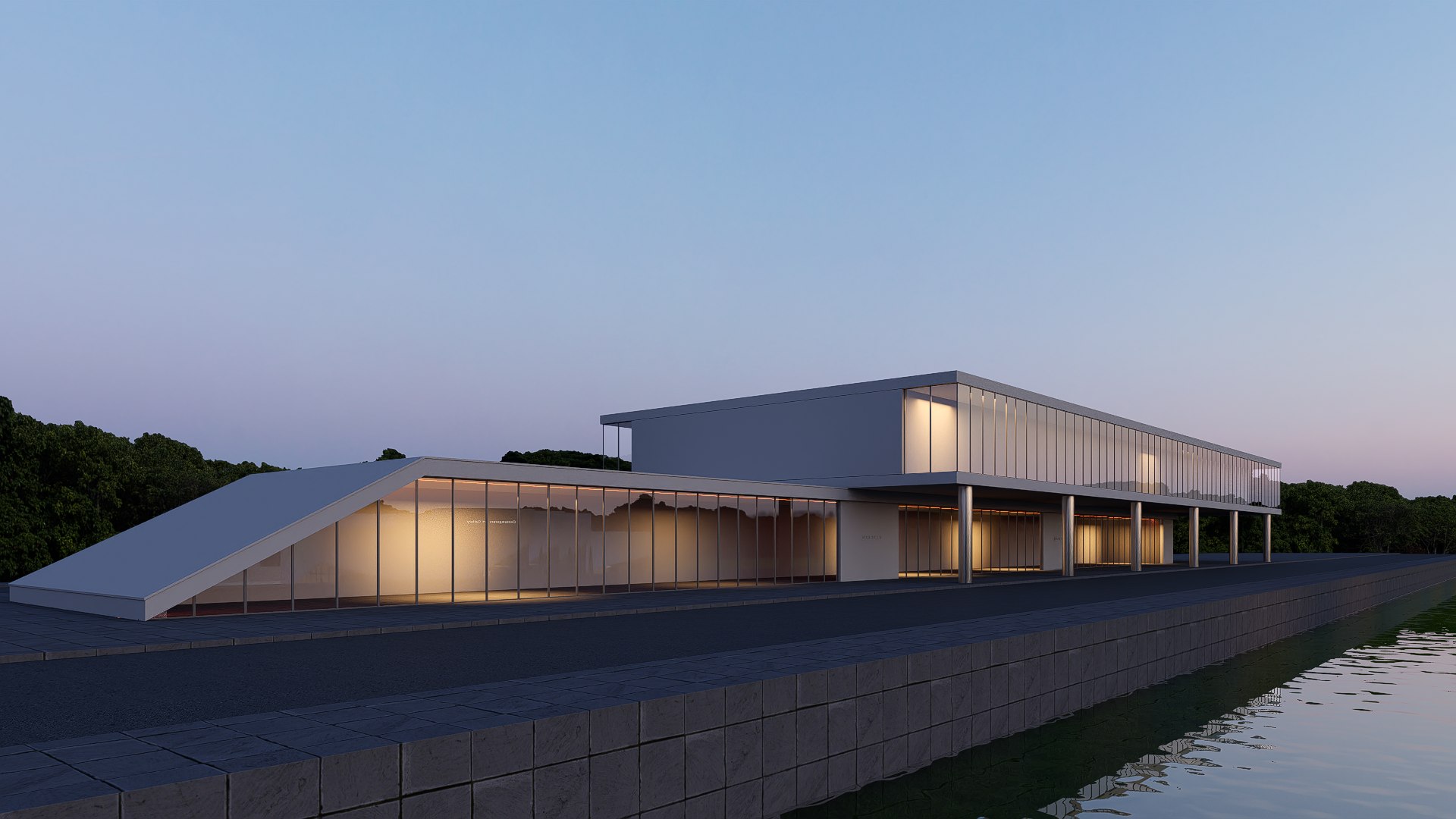 3D Sci-fi Building Model - TurboSquid 2280759