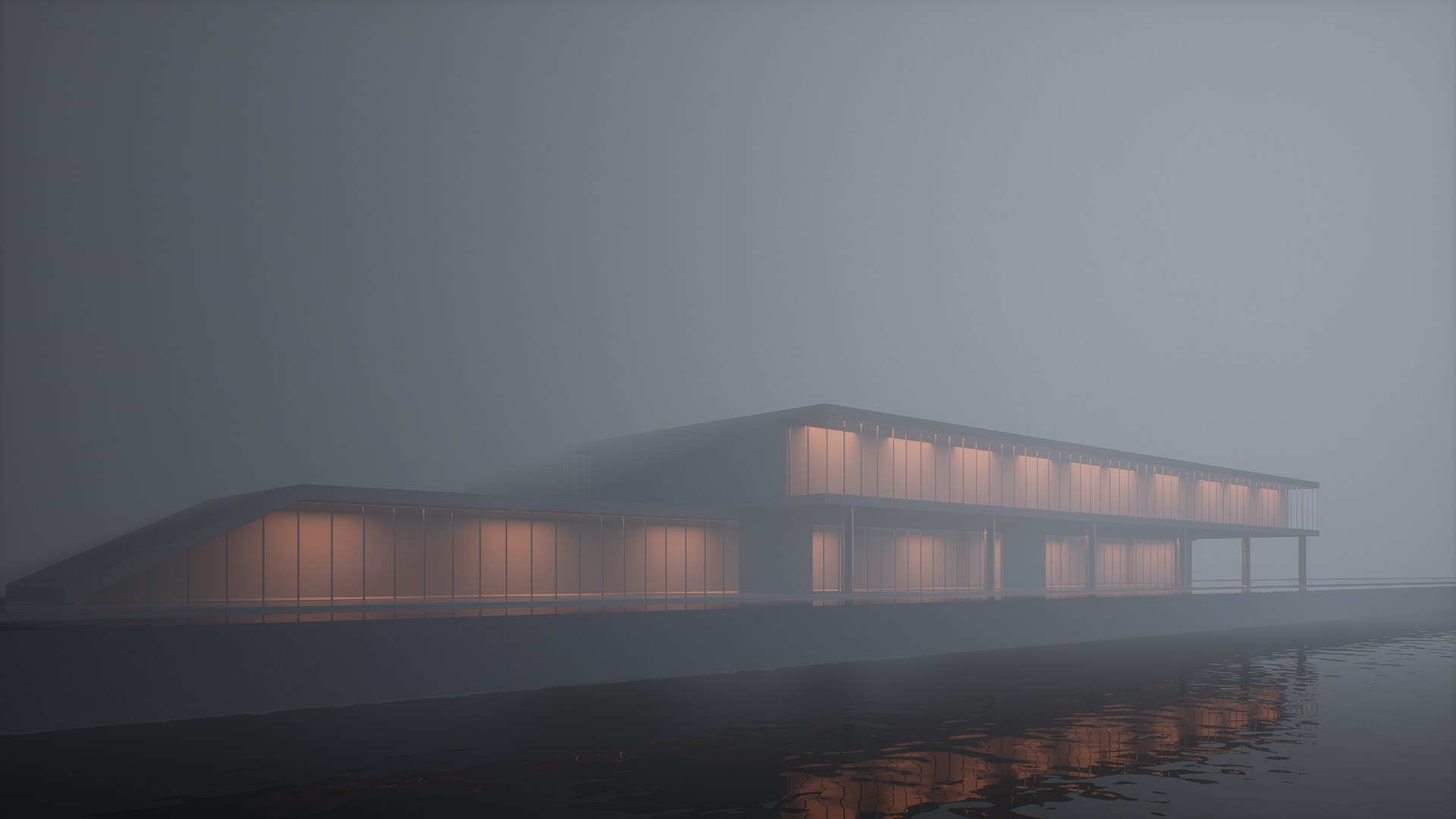 3D Sci-fi Building Model - TurboSquid 2280759