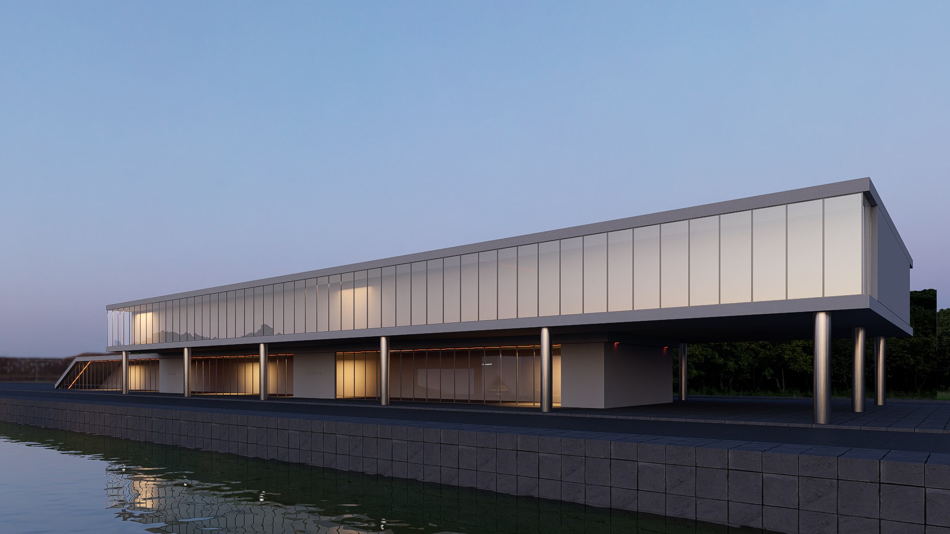 3D Sci-fi Building Model - TurboSquid 2280759