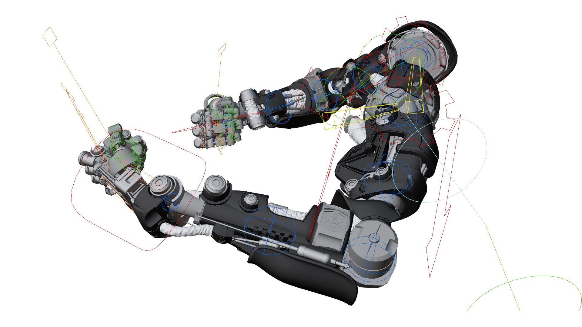 Hand Mechanical Robotic 3D Model - TurboSquid 1658811