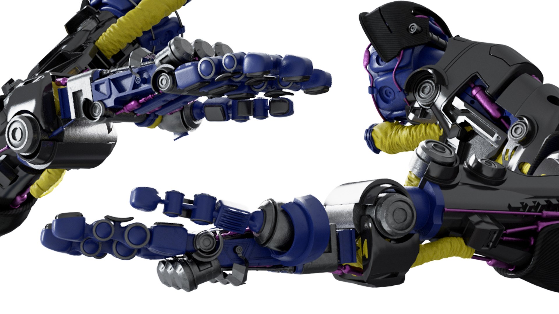 Hand Mechanical Robotic 3D Model - TurboSquid 1658811