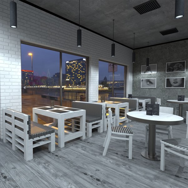 Restaurant Interior 3D Models for Download | TurboSquid