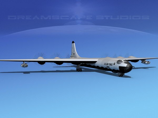 Convair B-36 Peacemaker 3D Models for Download | TurboSquid
