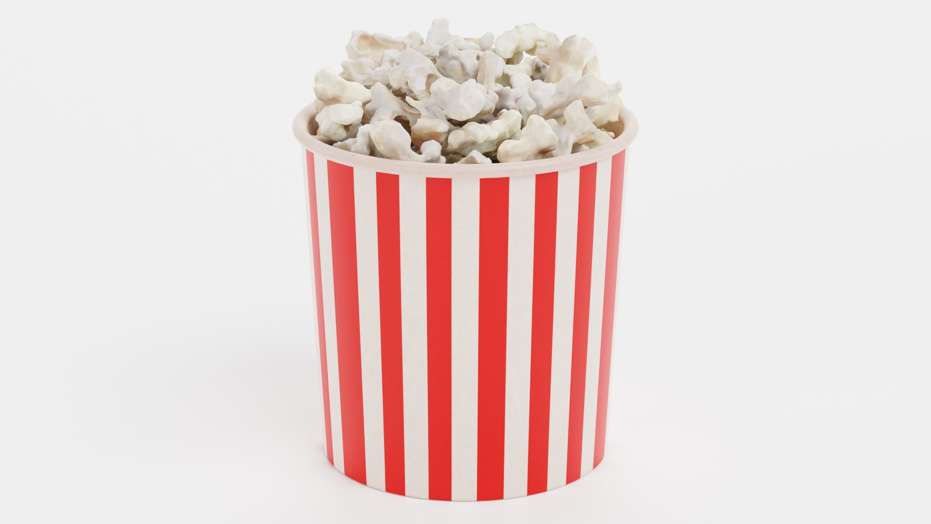 Popcorn In Cup 1 Model - TurboSquid 2066980