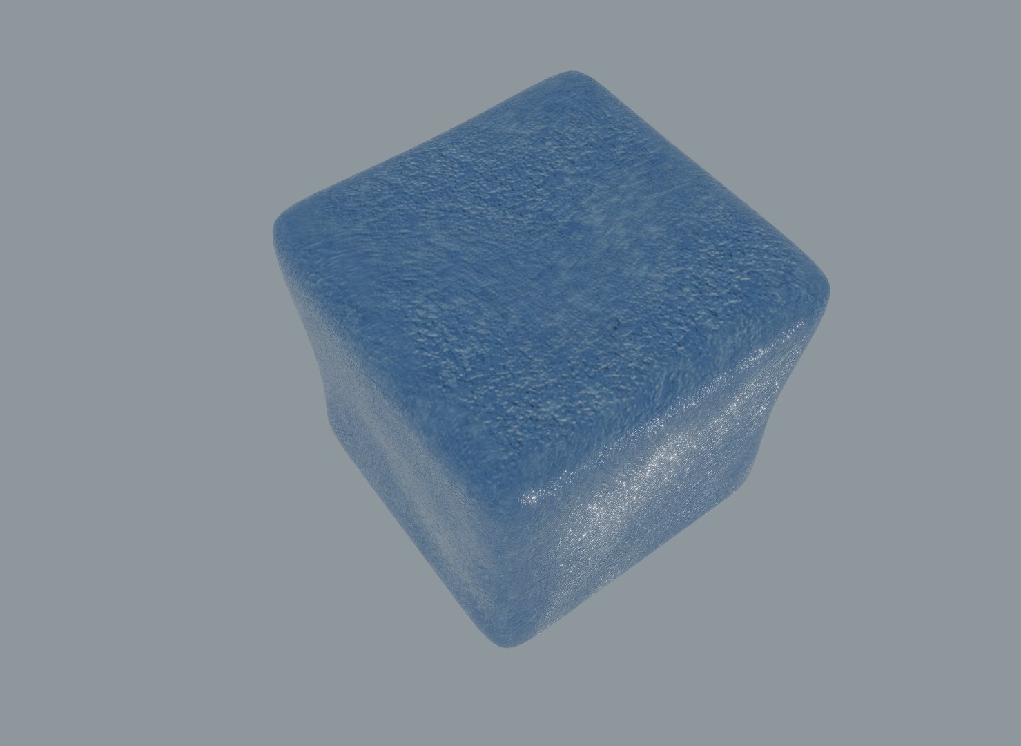 3D Blue Ice Model - TurboSquid 1664181