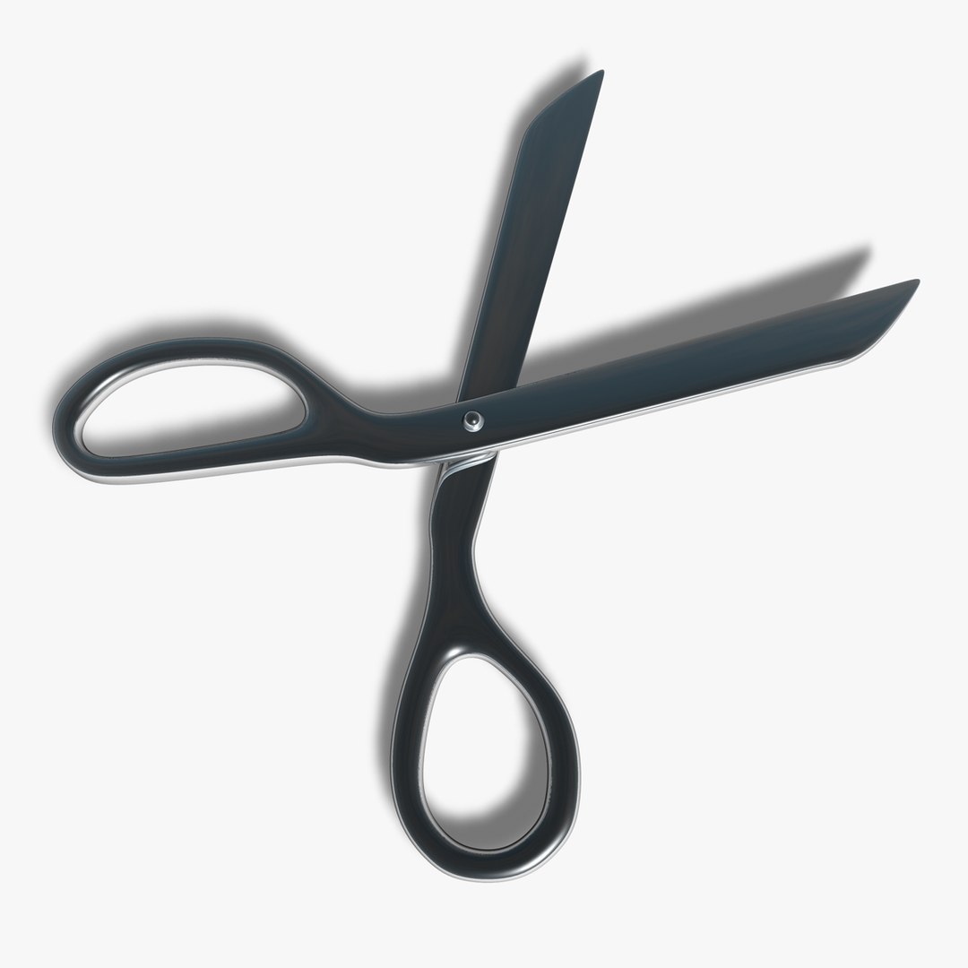 3d model scissors
