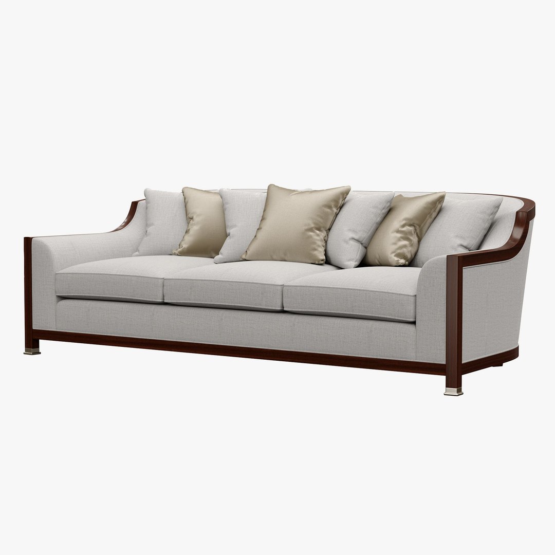 3D Model David Linley - Grosvenor Sofa - TurboSquid 2262936