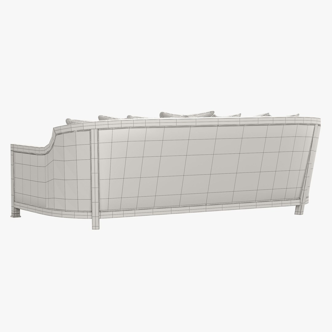 3D Model David Linley - Grosvenor Sofa - TurboSquid 2262936