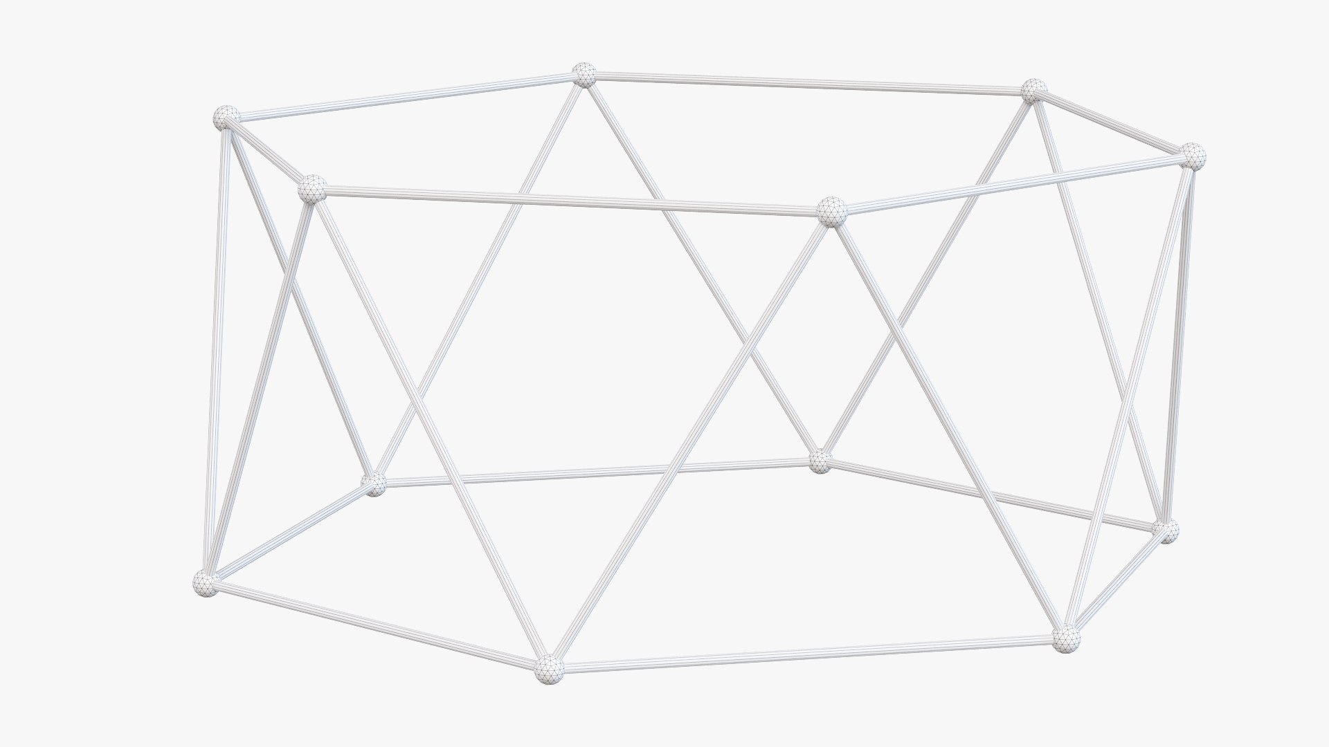 Hexagonal Antiprism 3D Model - TurboSquid 2207773