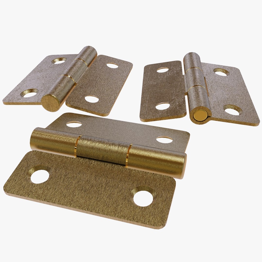 3D Door Hinge Model - TurboSquid 2095661