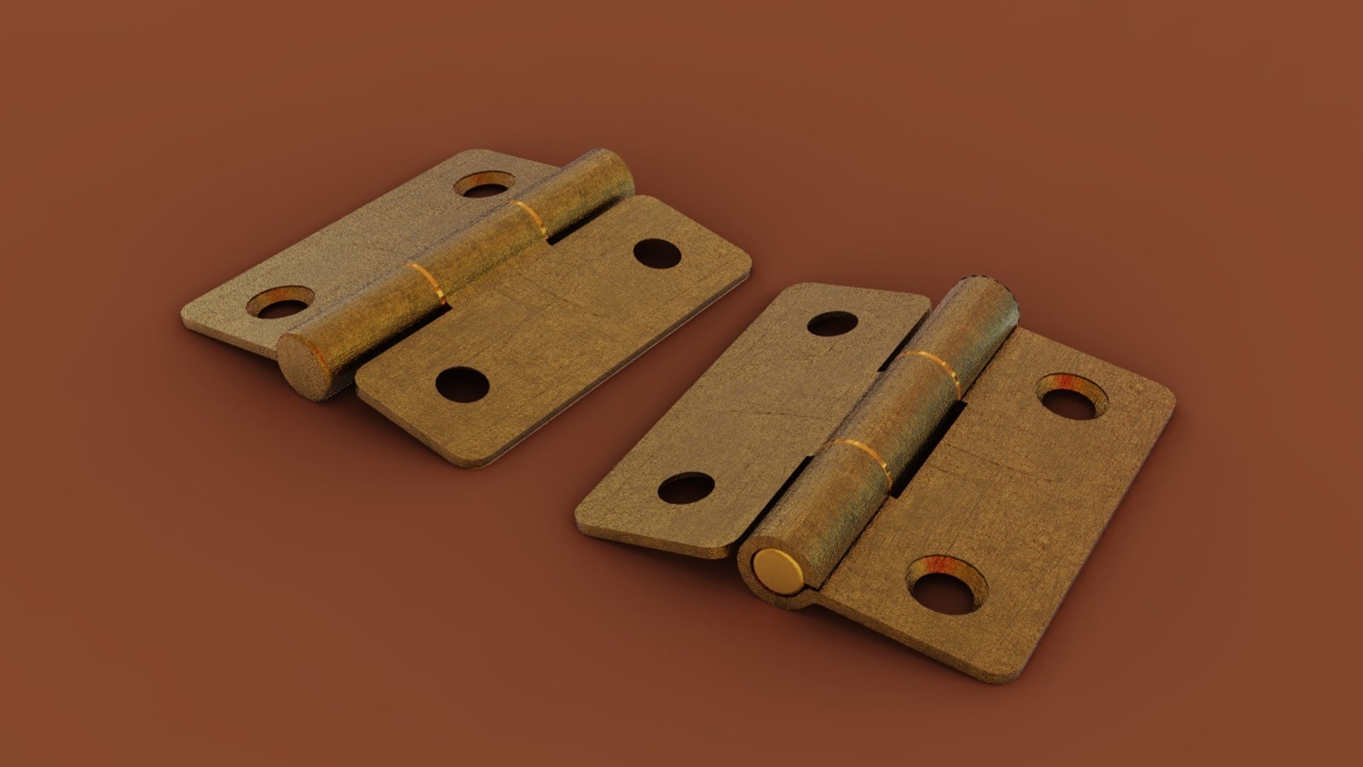 3D Door Hinge model - TurboSquid 2095661