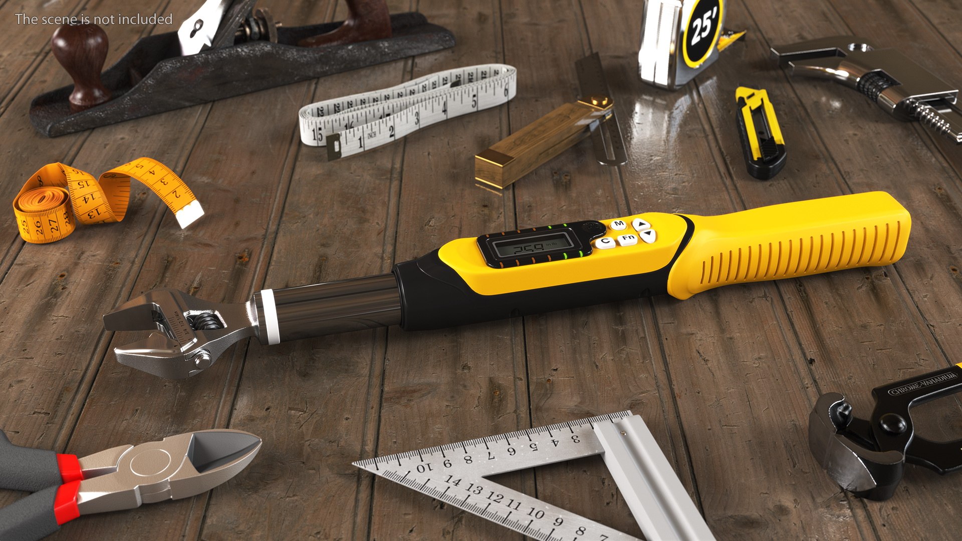 3D Model Digital Torque Wrench ON - TurboSquid 1771387