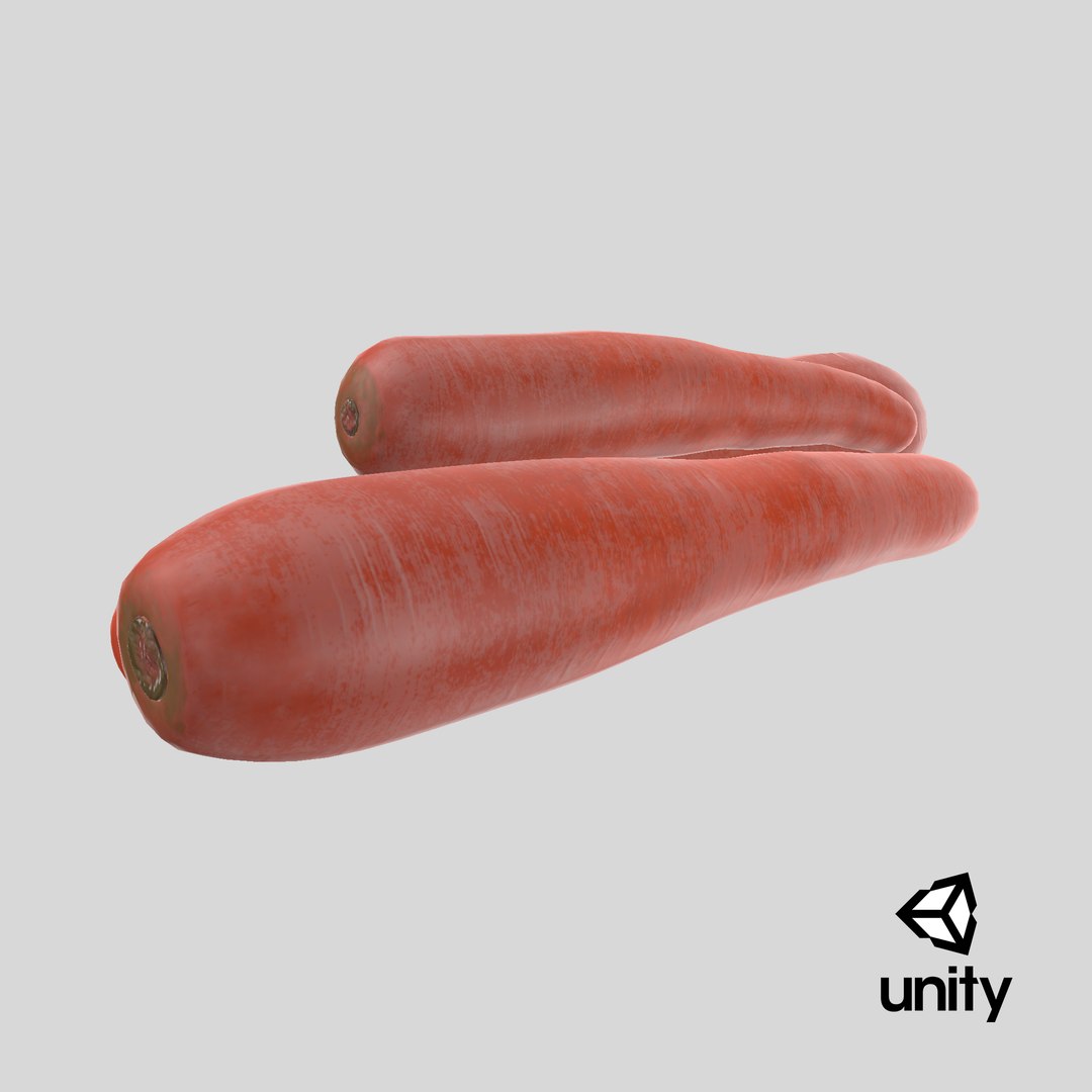 3D Carrot V2 Model - TurboSquid 1690723