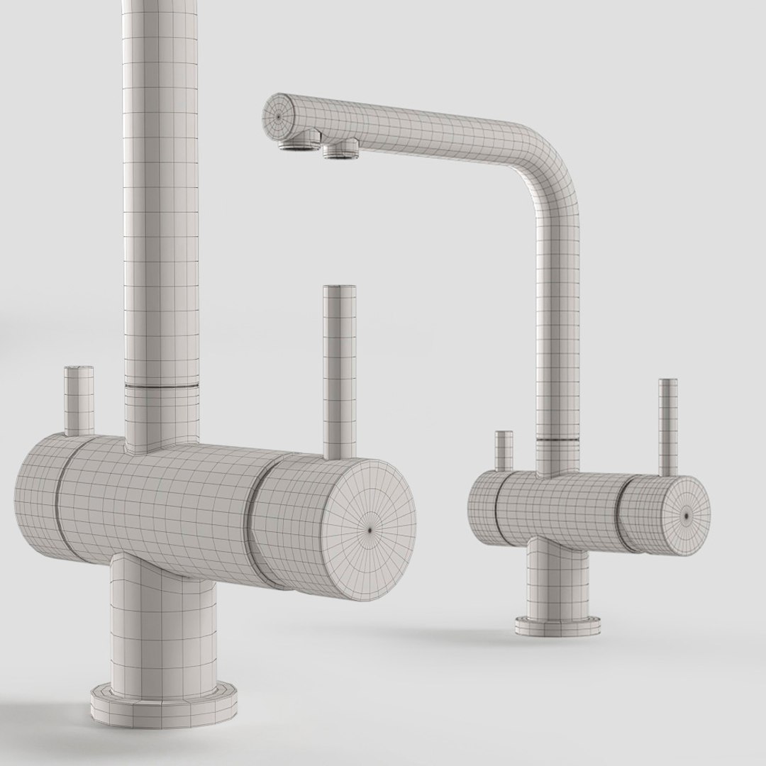 3D Modern Water Tap Model - TurboSquid 1643275