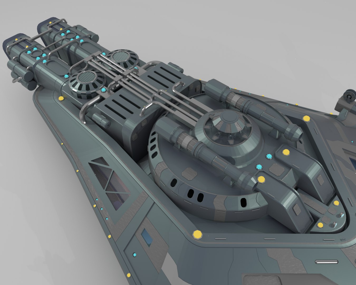Free 3D Spaceship - TurboSquid 1268732