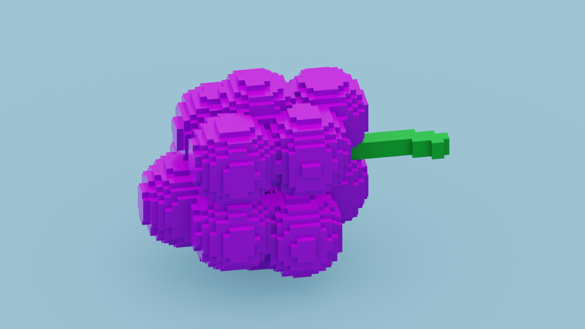 Voxel Grapes 3D Model - TurboSquid 2085821