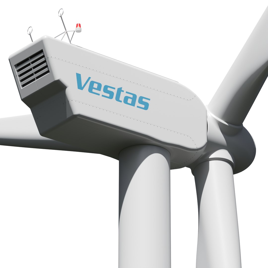 3D Wind Turbine Vestas Model - TurboSquid 2260438