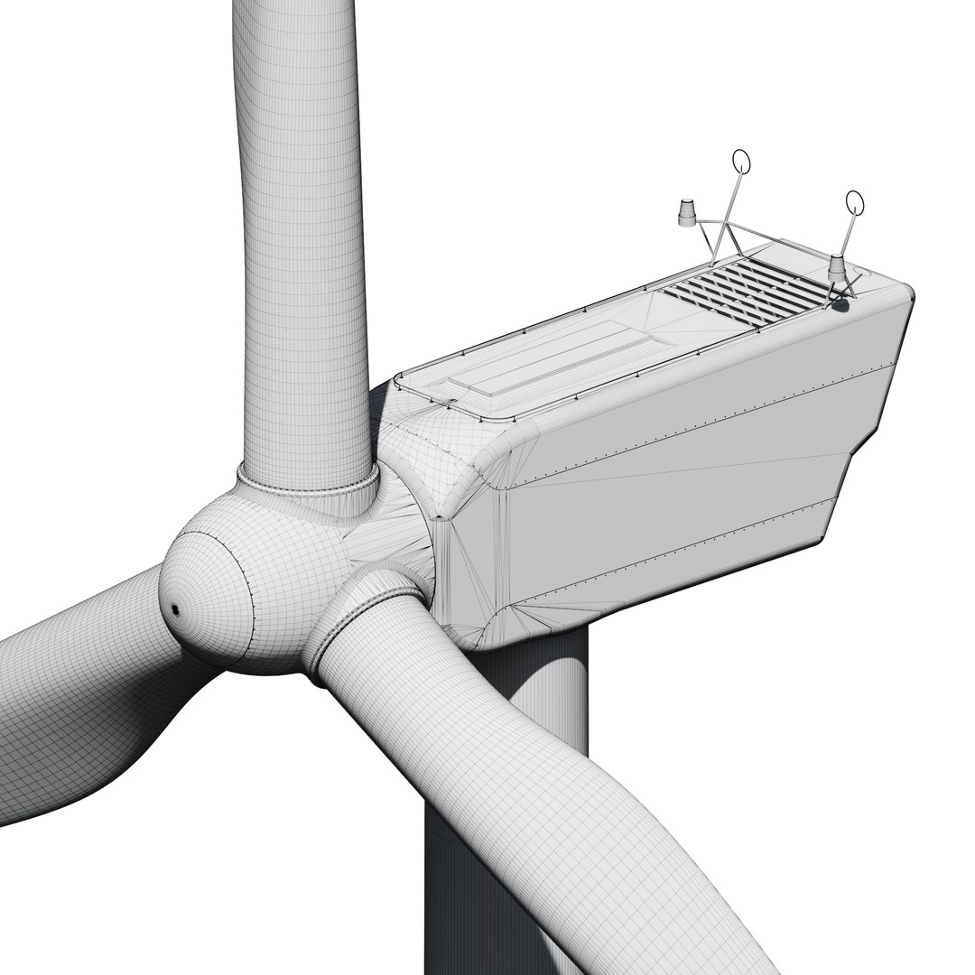 3D Wind Turbine Vestas Model - TurboSquid 2260438