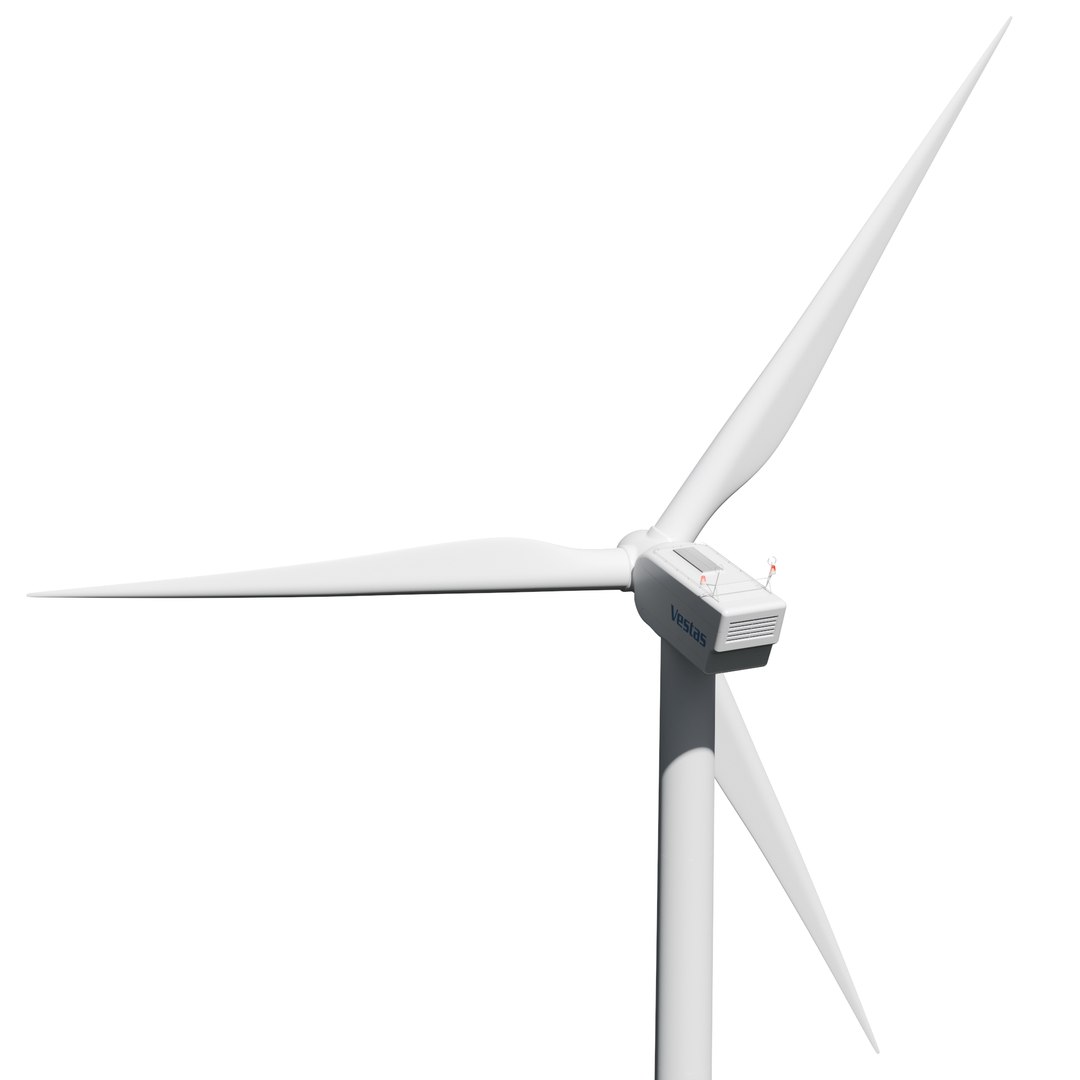 3D Wind Turbine Vestas Model - TurboSquid 2260438