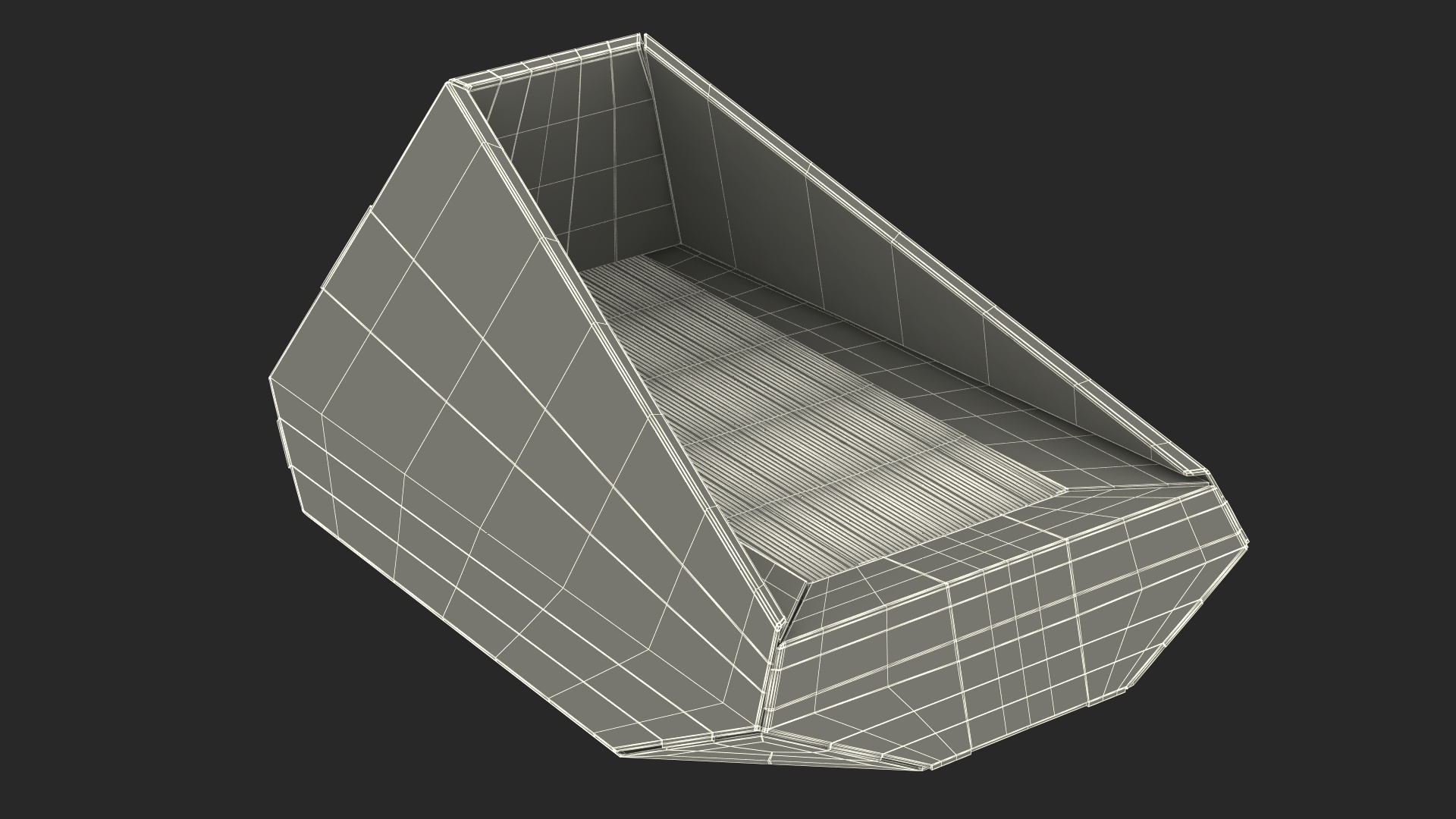 Futuristic Cardboard Cat Bed 3D - TurboSquid 2166921