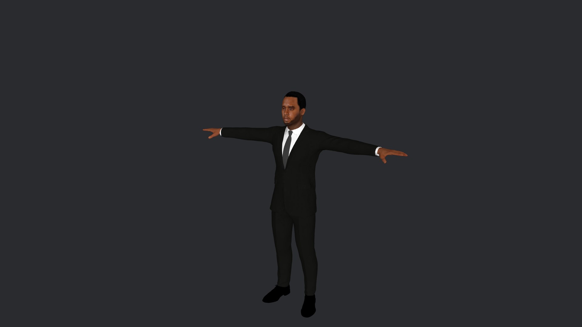 P Diddy Hyper Realistic Full Body Fully Rigged 3D Character 3D ...