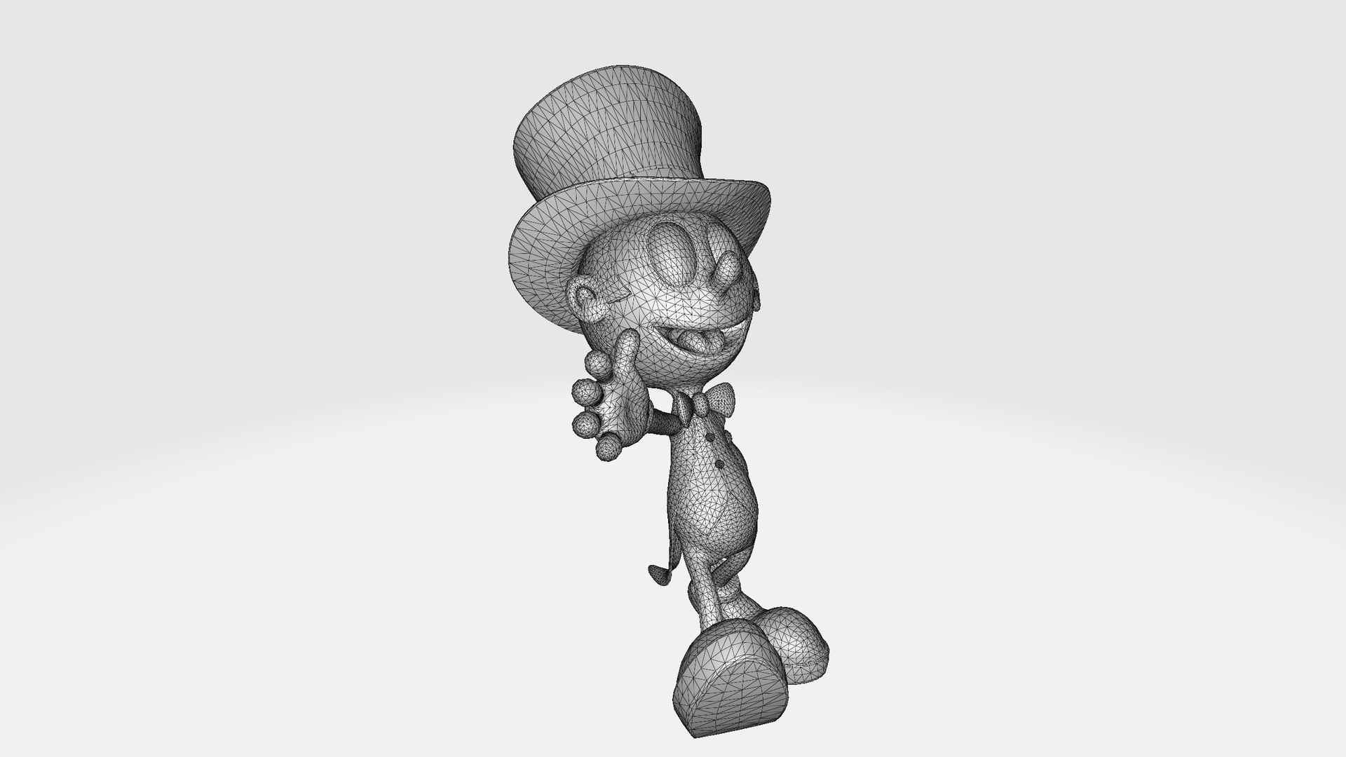 3D Vintage Cartoon Character - TurboSquid 2352668
