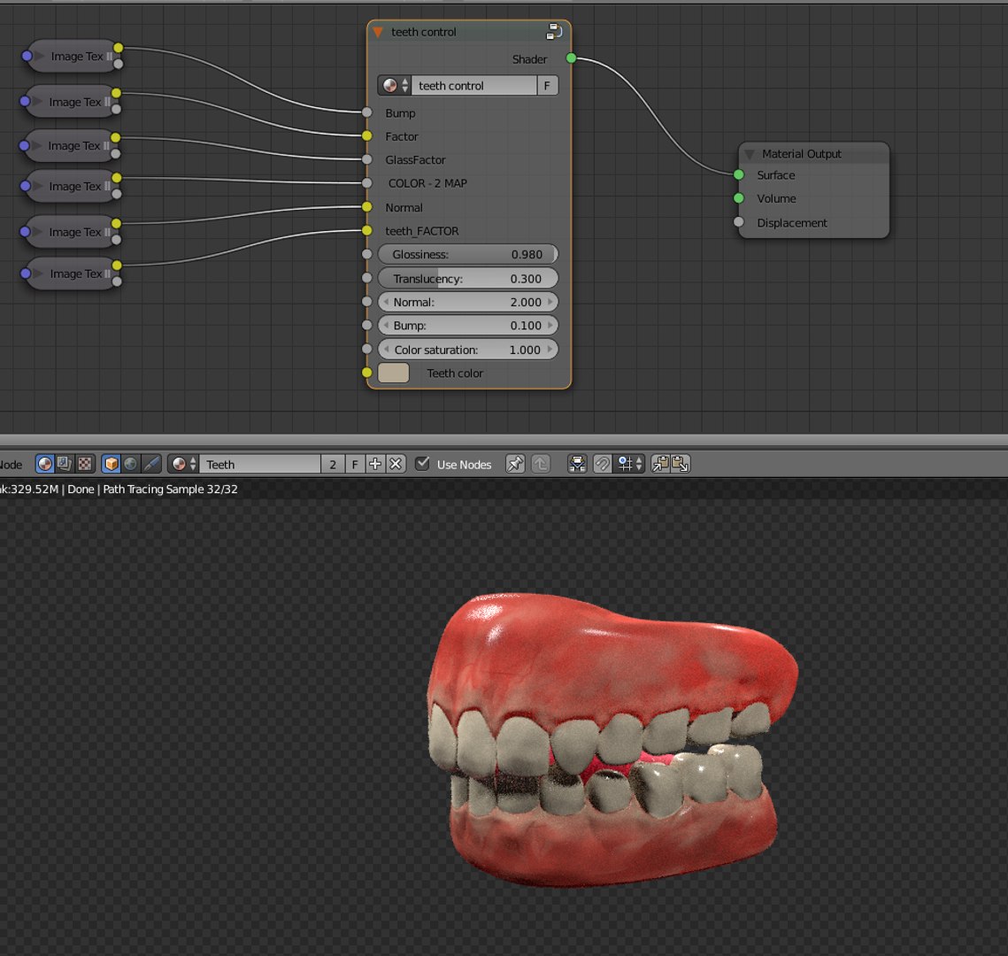 Teeth Gums 3D Model - TurboSquid 1224023