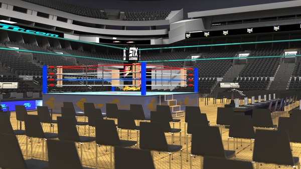 Boxing Arena model - TurboSquid 1791493