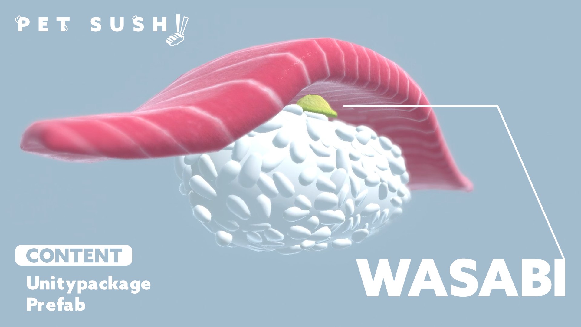 PET SUSHI Shrimp VRchat SDK3 3D model - TurboSquid 2074862