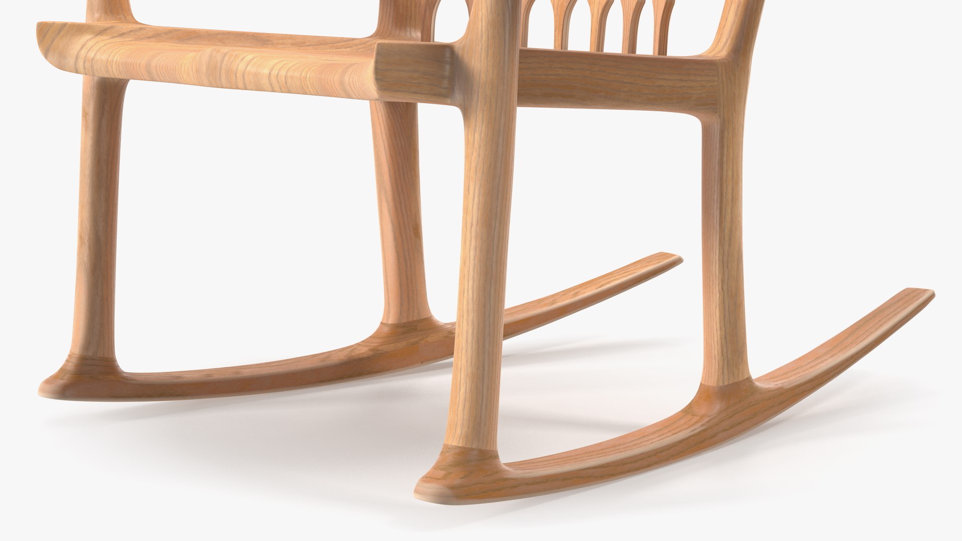 Triple Rocking Chair Model - TurboSquid 2050966