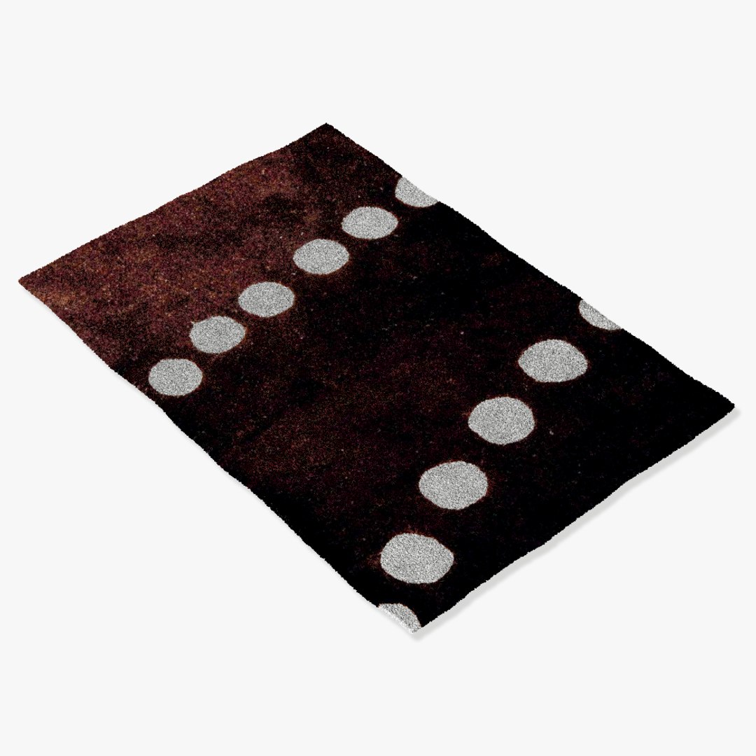 3d model roche bobois rug string