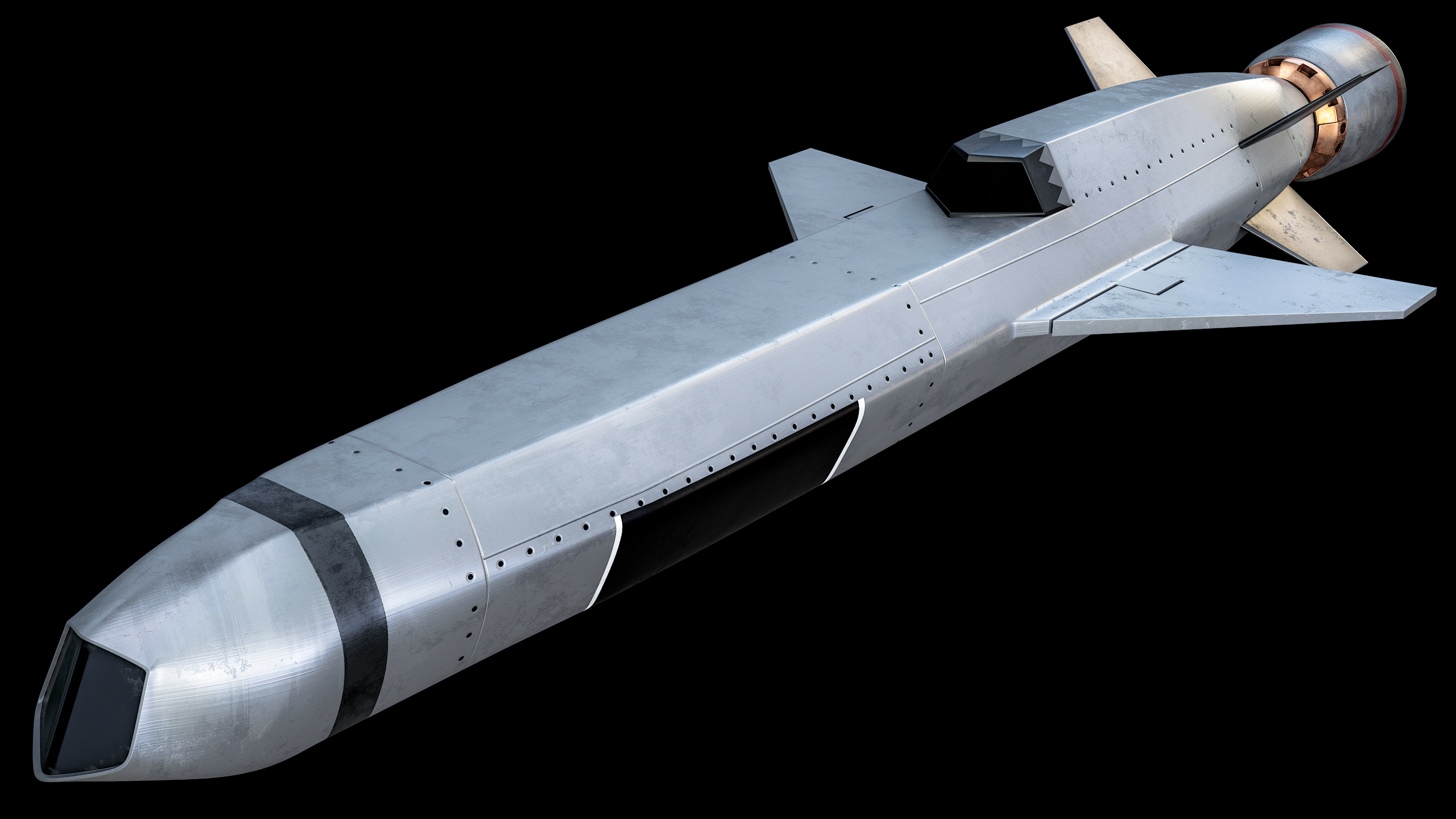 NSM Kongsberg Naval Strike Missile PBR 3D-Modell - TurboSquid 2281051