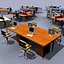 Office Workstation 3d Model