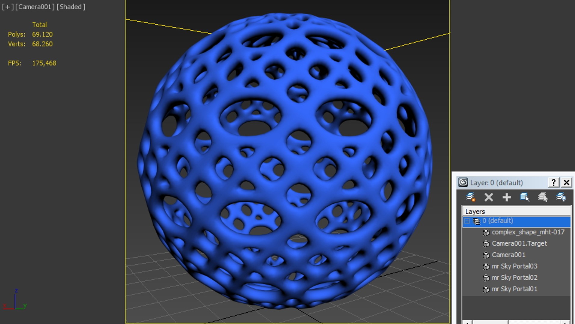 3d Model Complex Shape