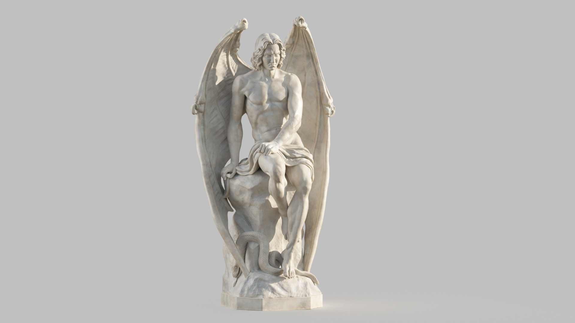 3D The Lucifer Of Liege And The Genius Of Evil Model - TurboSquid 2347984