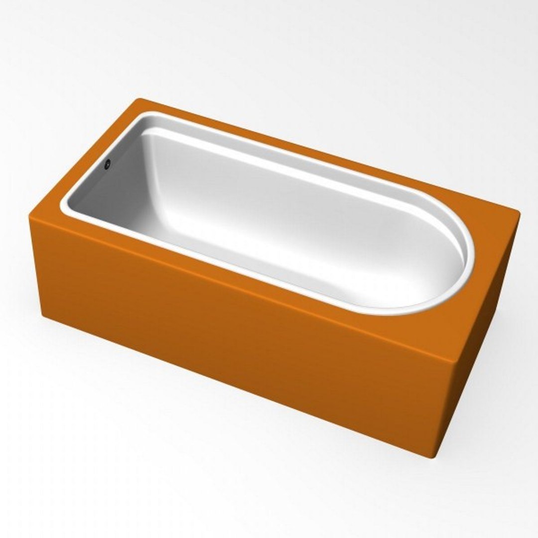 3d Bathtub Model