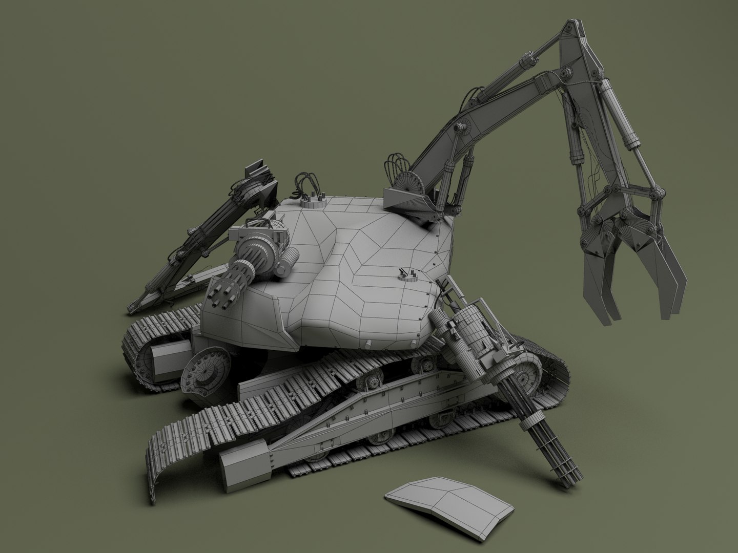 Max Blasted Robot Destroyer