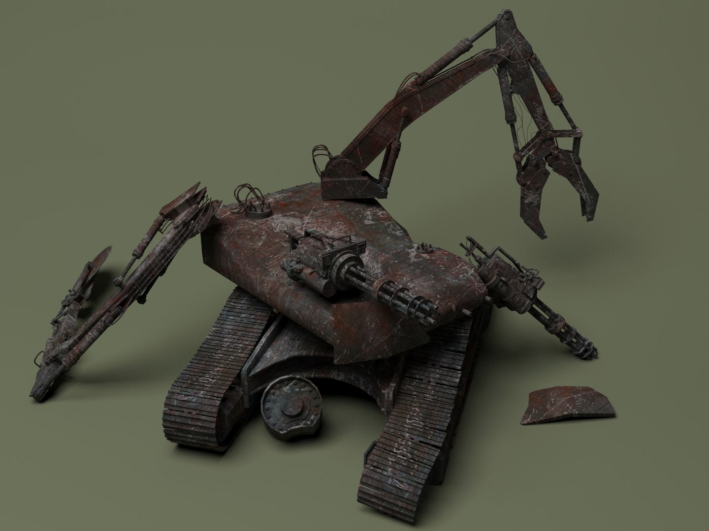 Max Blasted Robot Destroyer