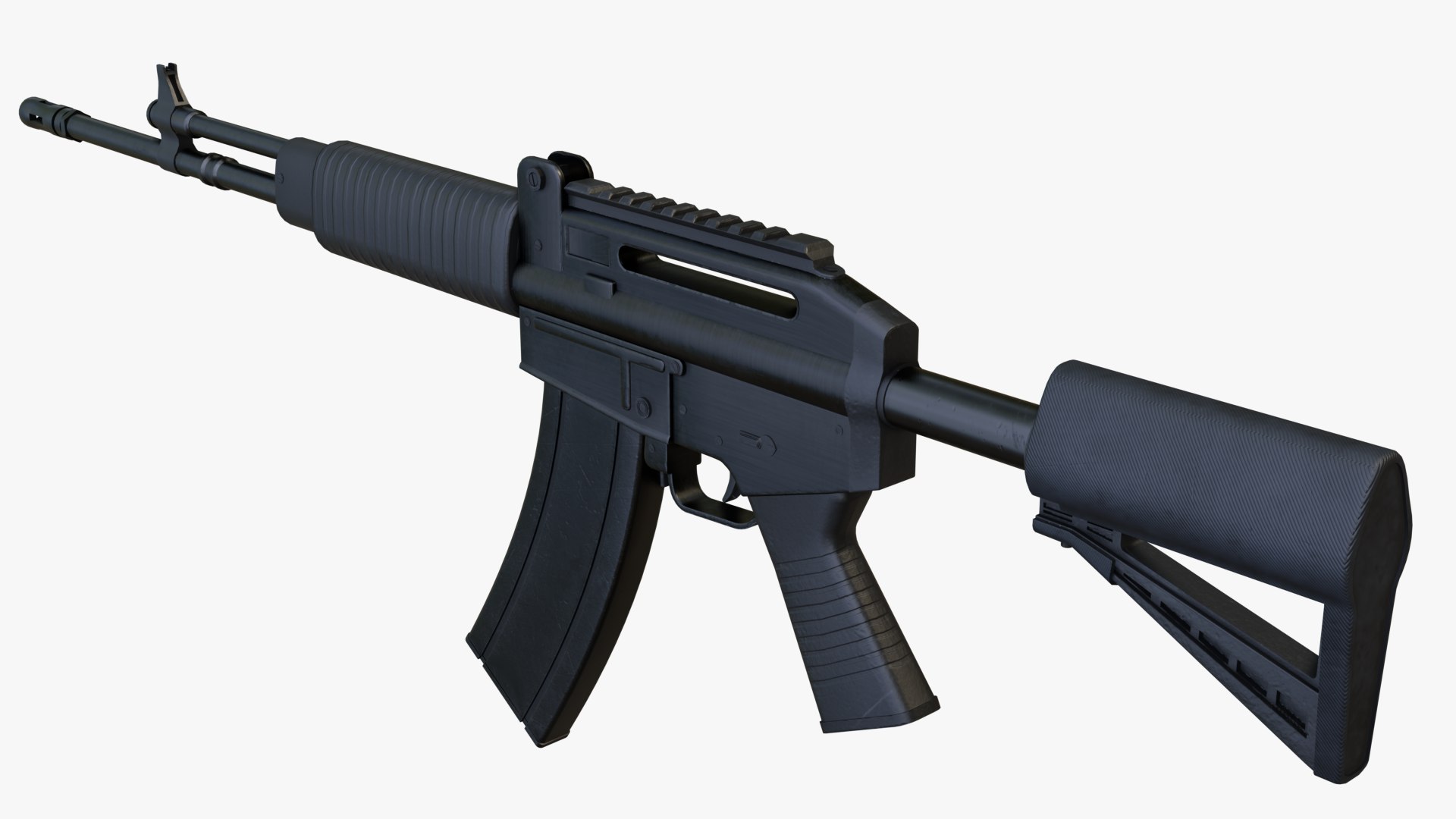 CAR-762 Custom Assault Rifle 3D Model - TurboSquid 2067692