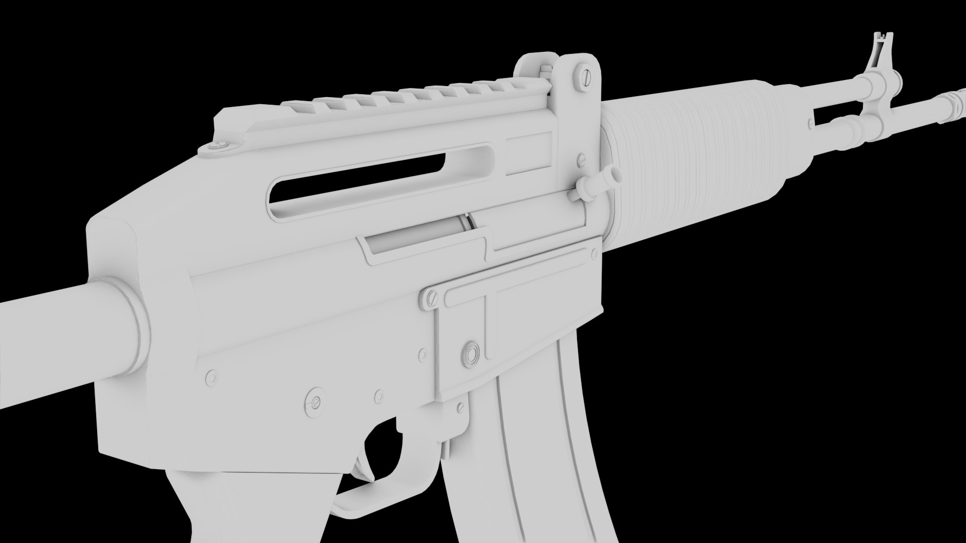 CAR-762 Custom Assault Rifle 3D Model - TurboSquid 2067692
