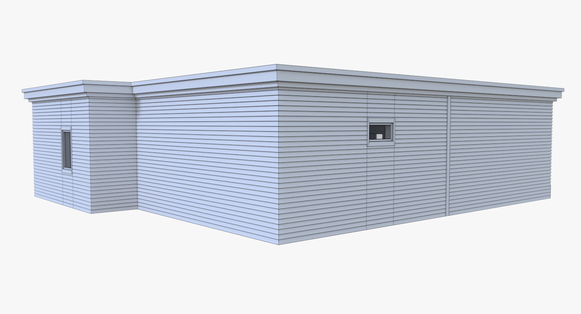 3d Model Bar Building Interior