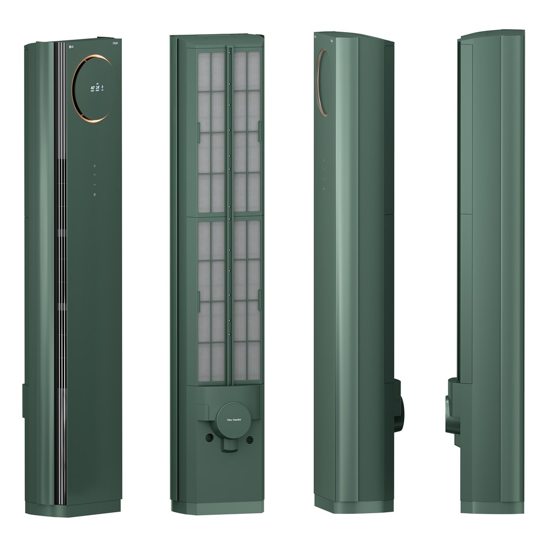 3D LG Objet Tower Airconditioner Model - TurboSquid 1967803